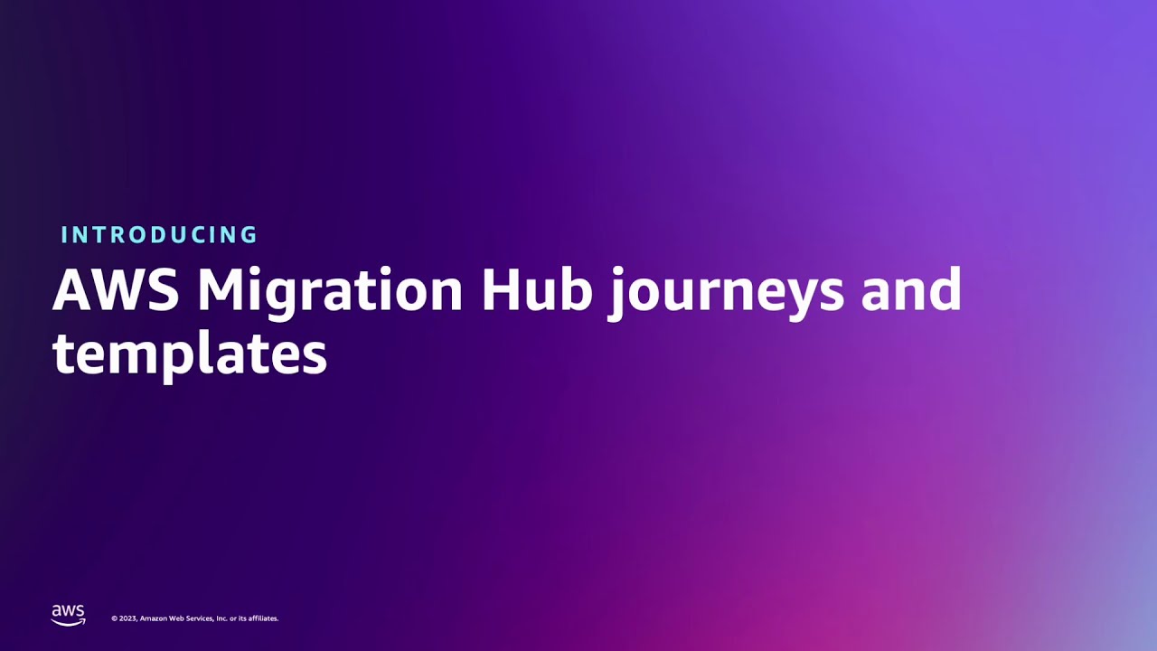 Templates and Journeys | Amazon Web Services
