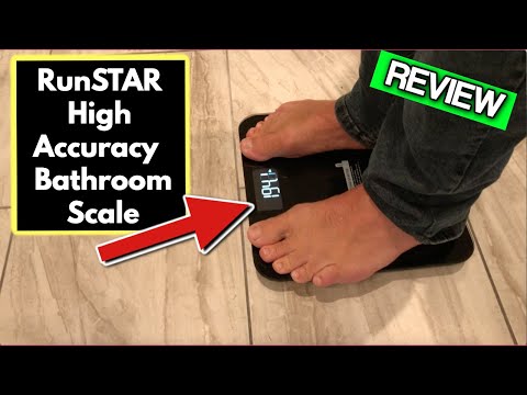 RunSTAR High Accuracy Digital Bathroom Scale