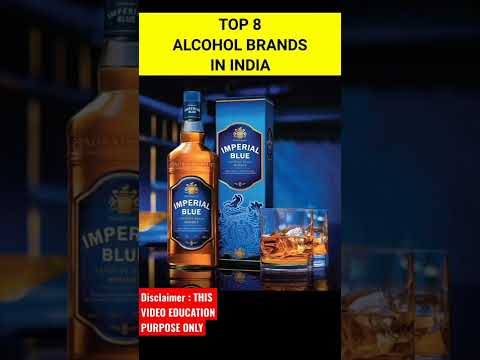 Top 8 Alcohol Brands In India #alcoholaddiction
