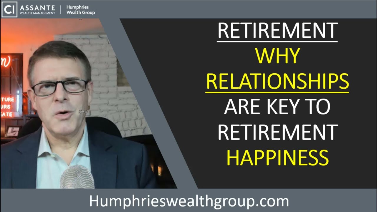 Retirement - Connection and Relationships Are A Key Ingredient To Retirement Success