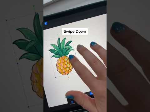 How to Copy and Paste in the Procreate App for iPad! # #procreatetips #ipadpro #procreatetutorial