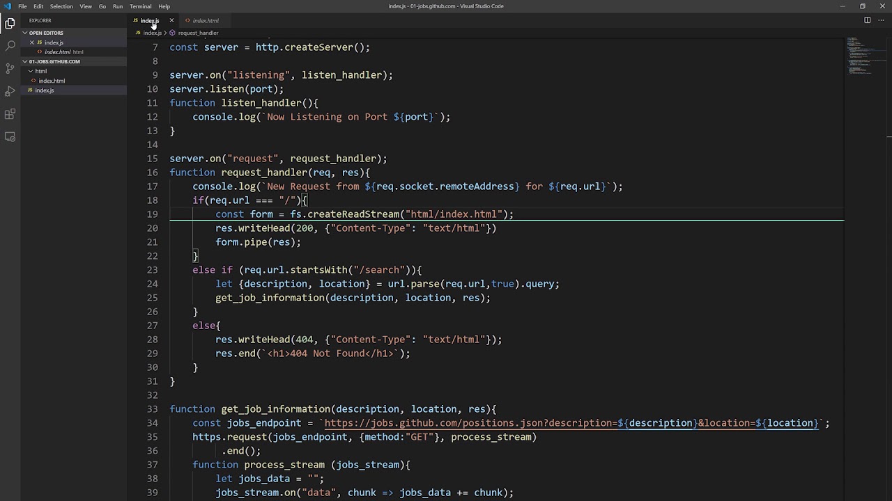 [Archived]: APIs 01: GitHub Jobs API  -- [API Discontinued]