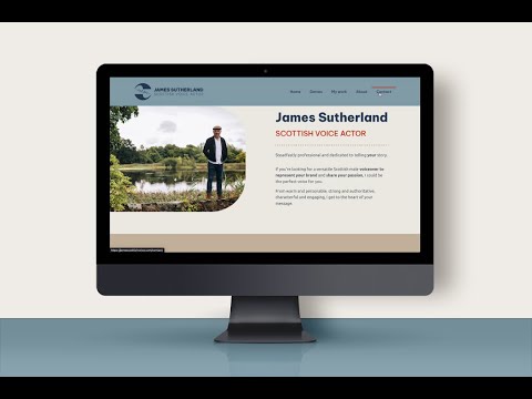 Website tour - James Sutherland