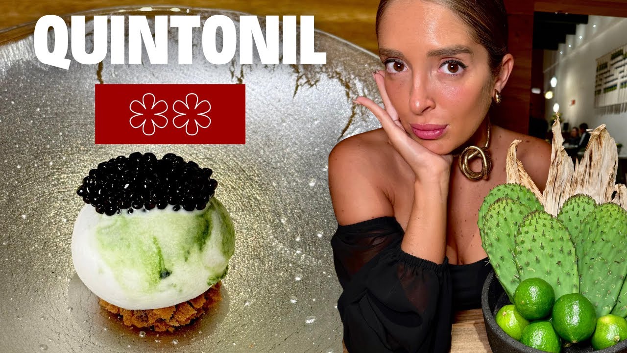 We tried the 3rd best restaurant in the world 🌎✨ | Quintonil, Mexico City, with 2 Michelin stars