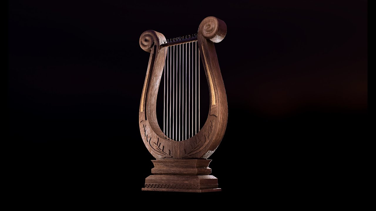 SideFX Houdini Greek Lyre Modeling - Part 1 Blocking out the shape