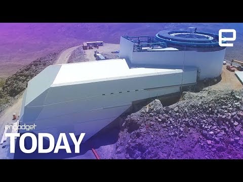 Take a sneak peek at the nearly-complete Large Synoptic Survey Telescope | Engadget Today
