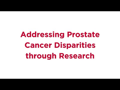 Addressing Prostate Cancer Disparities through Research