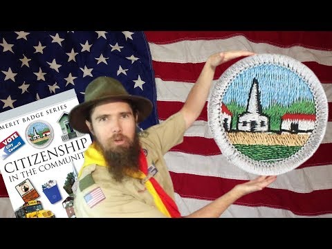 What are the Requirements for the Citizenship in the Community Merit Badge?