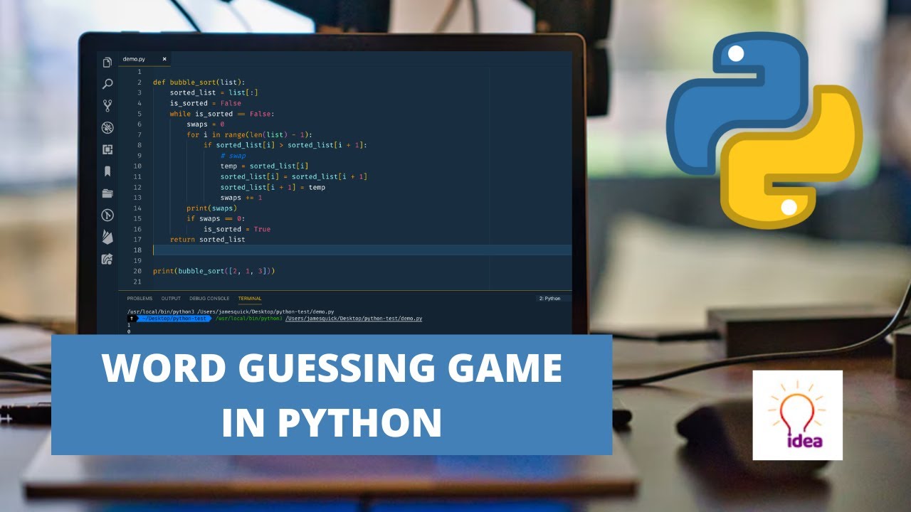 Word Guessing Game in Python | Python Projects