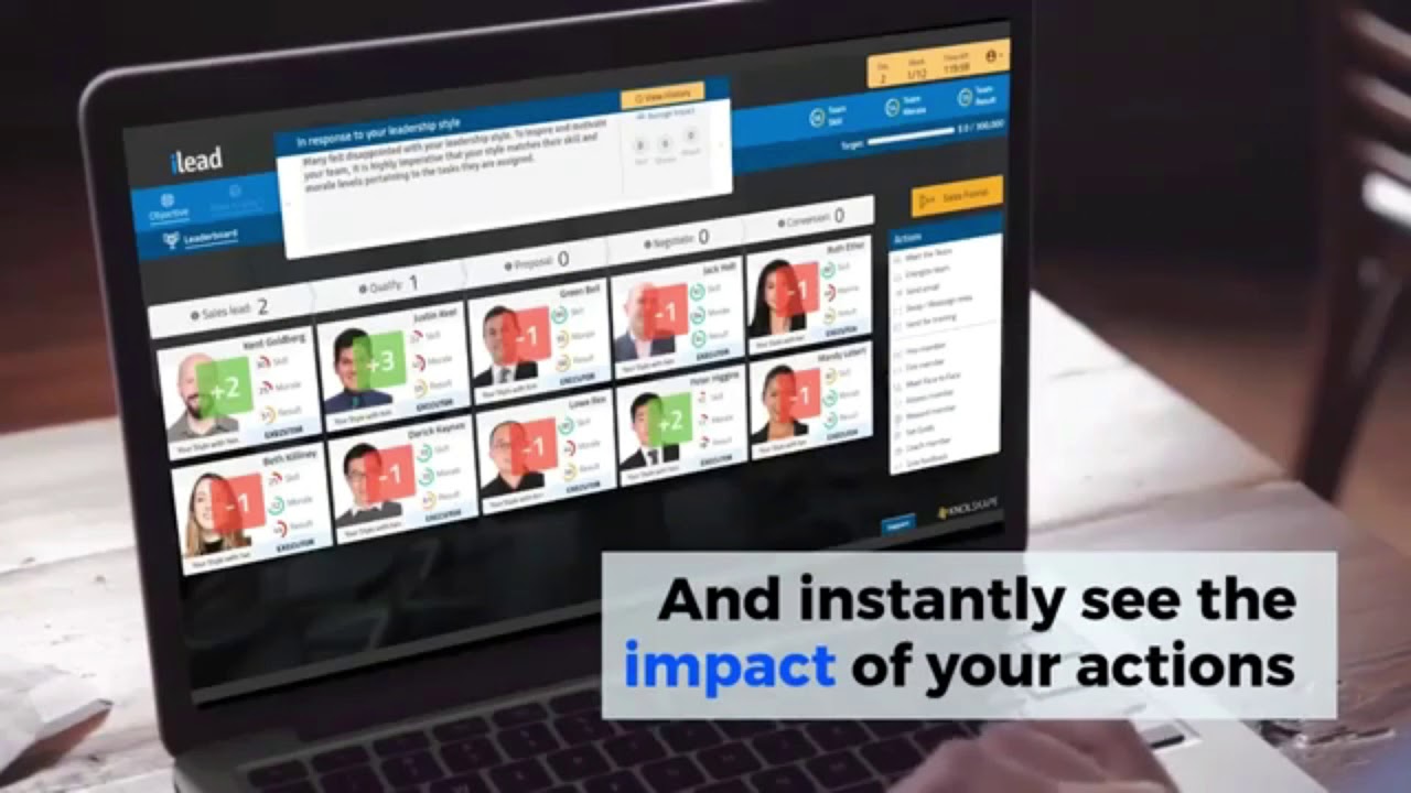 iLead Online Business Simulation | Leadership Development