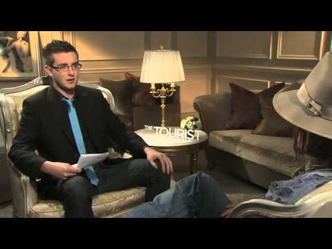 Johnny Depp interview The Tourist, 2010