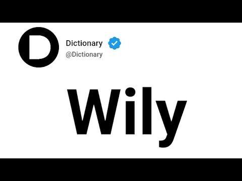 Wily Meaning In English