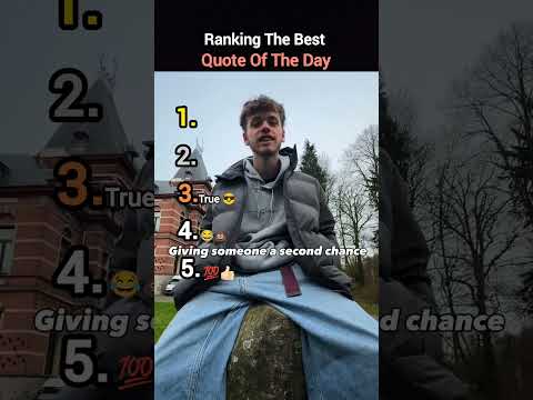 Ranking The Best Quote Of The Day Part 3 #quote #quotes #motivational #funny
