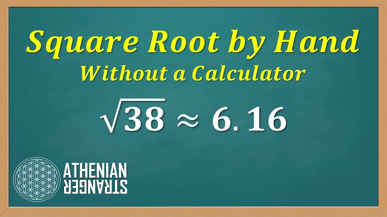 Find Square Root by Hand without Calculator