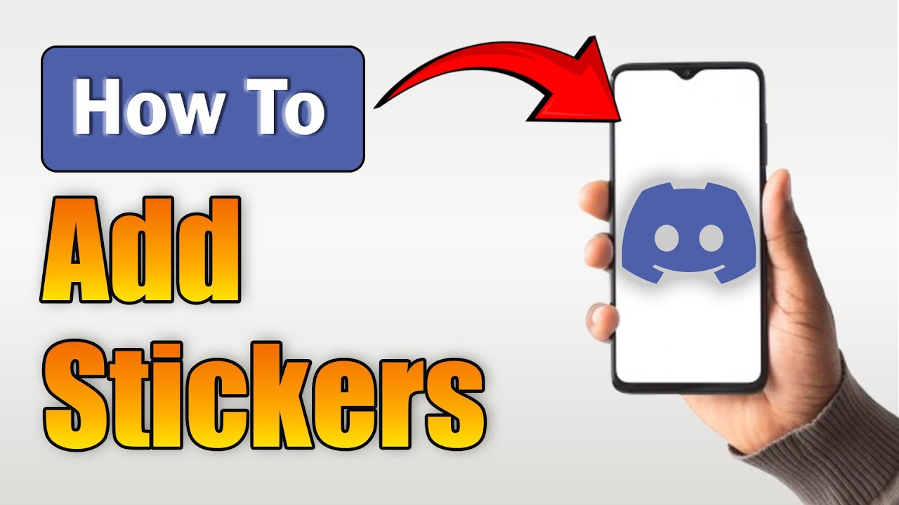 How to Add Stickers on Discord Mobile! (Full Guide)