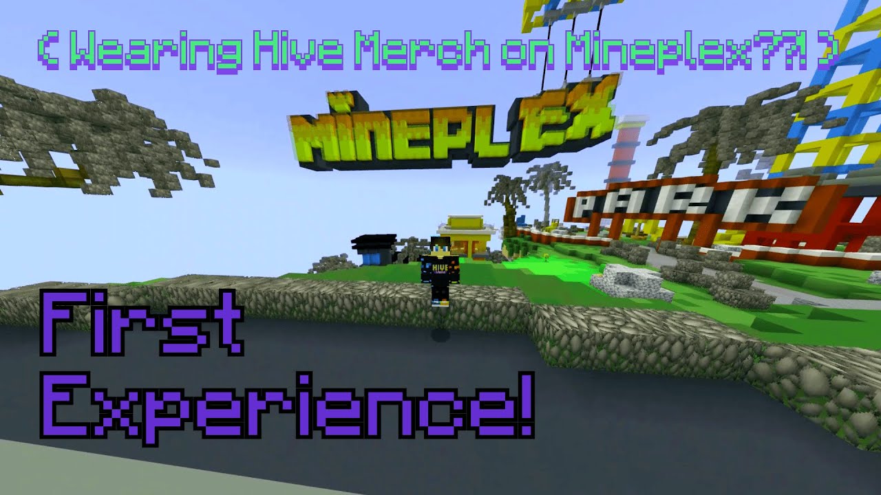 My first time on Mineplex!!! | Minecraft Bedrock/Pocket Edition