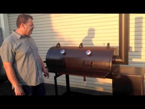 KAT BBQ Smokers 48"x 20" Reverse Flow Smoker