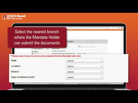 Add a Mandate Holder online and get your NRI account