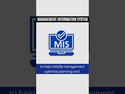MIS- Management Information System