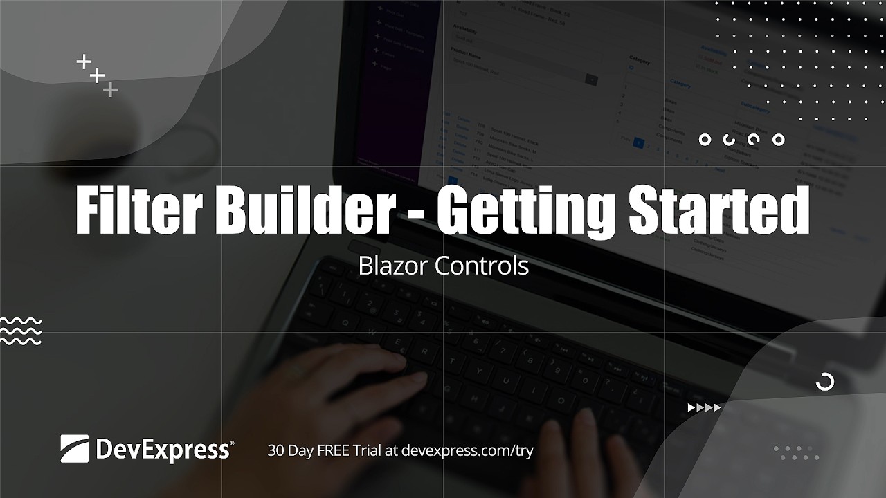 Getting Started with the DevExpress Blazor Filter Builder
