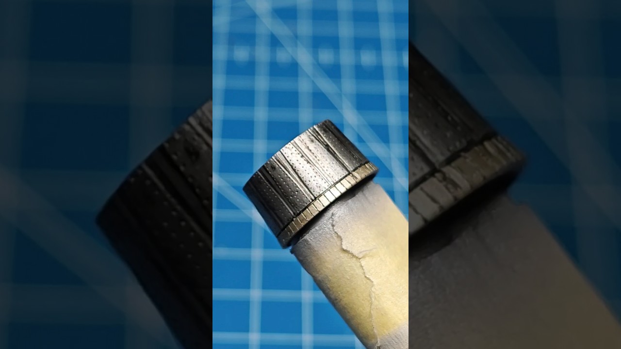 Mirage 2000C (Modelsvit 1:72) - Exhaust  Mr.Paint metallics and weathered with AK's Abt oil paints.