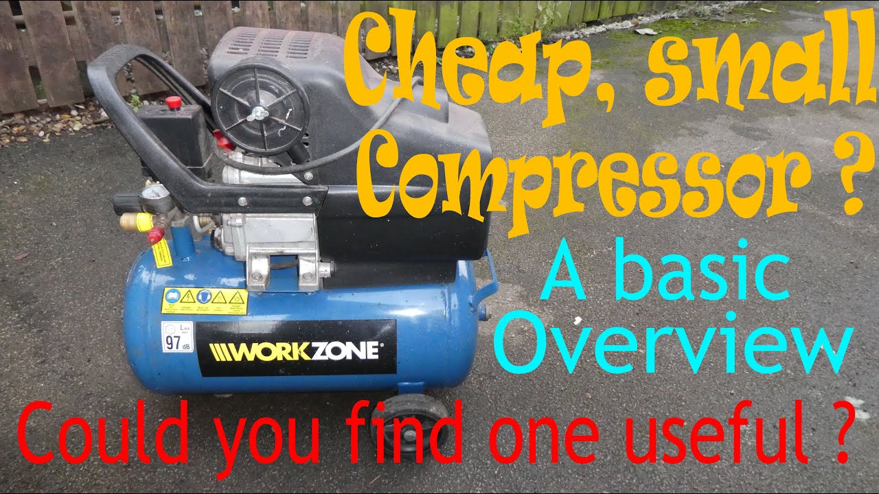 Small air compressor - a basic introduction, how to use