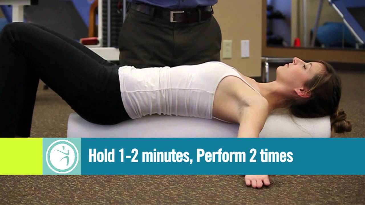 Foam Roll: Pectoralis (Chest) Stretch