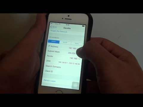iPhone 5S: How to Find IP Address