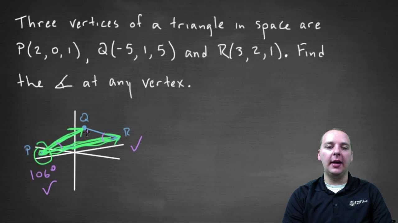 Finding Angles Within a Triangle Using Calculus