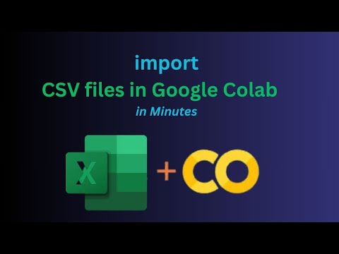How to Import CSV Files in Google Colab (Easy & Quick Guide!) #Googlecolab #CSV #Python