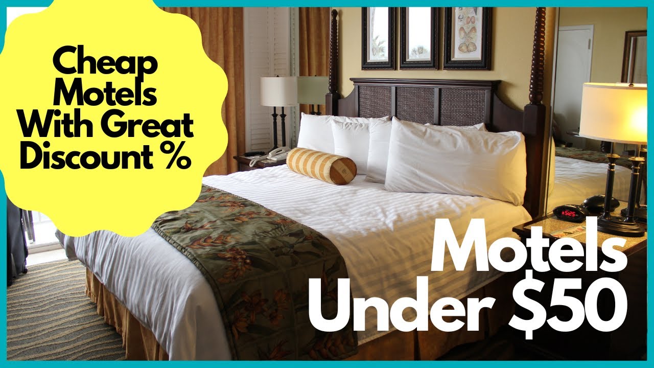 How To Find Cheap Motels Near Me Under $50 For Tonight