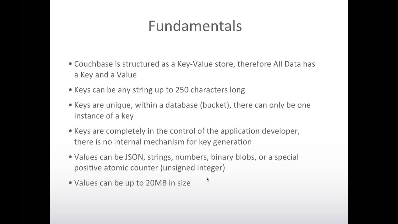 Webinar - Getting Started with Couchbase App Development (Europe)