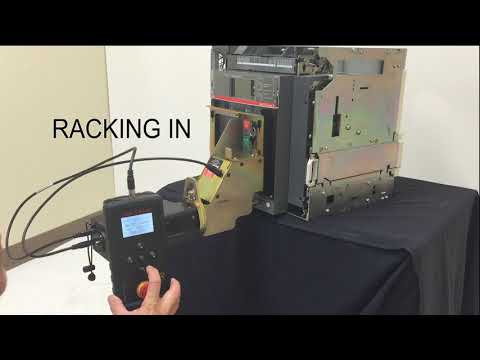 SAFE-T-RACK® SRU Remote Racking System for ABB Emax 2 - E2.2 E4.2 E6.2 Circuit Breakers