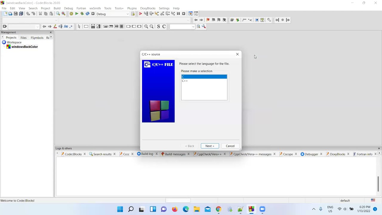 Change Console Windows Background Color in C
