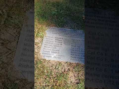 Plaque for SPELLING NAMES WRONG ON GRAVESTONES NEXT TO PLAQUE FROM CIVIL WAR
