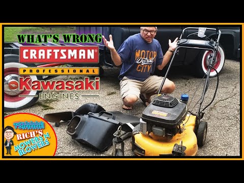 What's Wrong Craftsman Professional Zero Turn Self Propelled Mower 179cc Kawasaki Model 12AE997E099