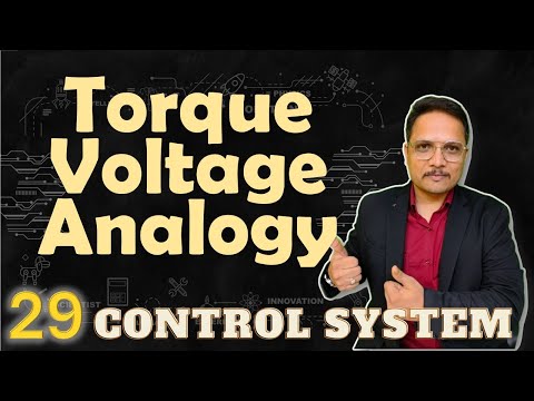 Torque Voltage Analogy: Derivation and Parameters of Mechanical System and Electrical System ...