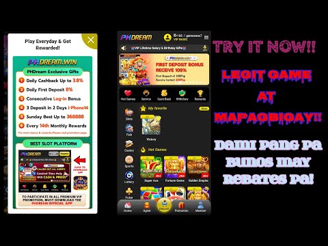 " PHDREAM" =LEGIT APP AT MAPAGBIGAY!! TRY NOW!!