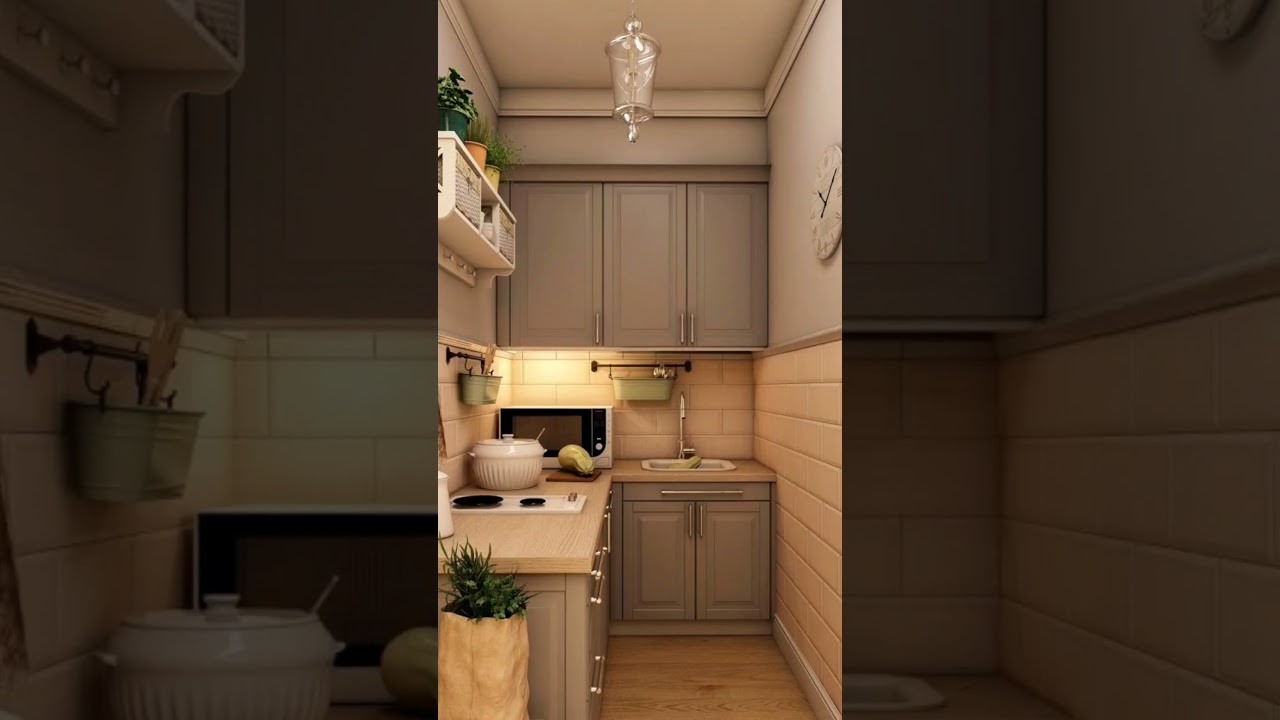 Top 70 Small Kitchen Decor Ideas to Maximize Space l Tiny Kitchen l #Smallkitchen  #tinykitchen