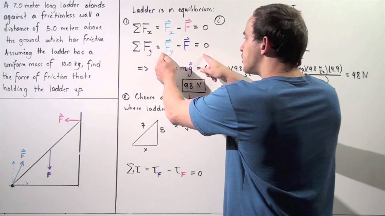 Static Equilibrium Example # 4