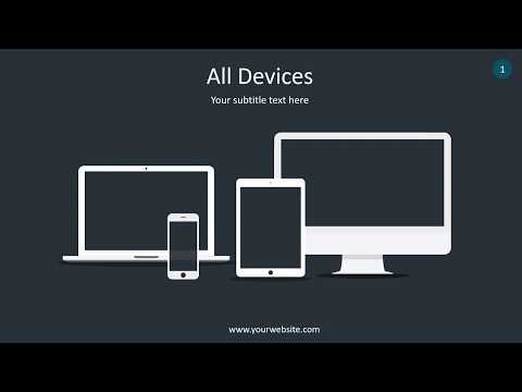 All Devices Infographic - Animated PowerPoint Template