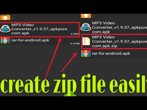 How to create zip,7z, files and rar,file easily