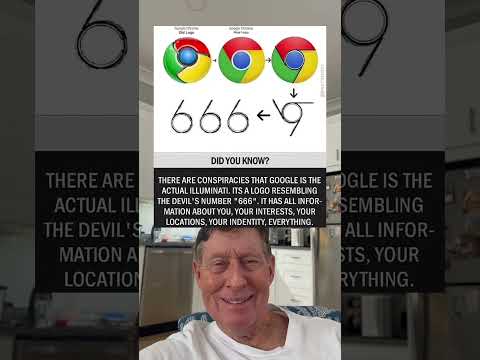 The Conspiracy Behind The Google Chrome Logo.