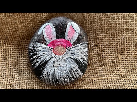 Easter Rabbit Gnome by Love Rocks