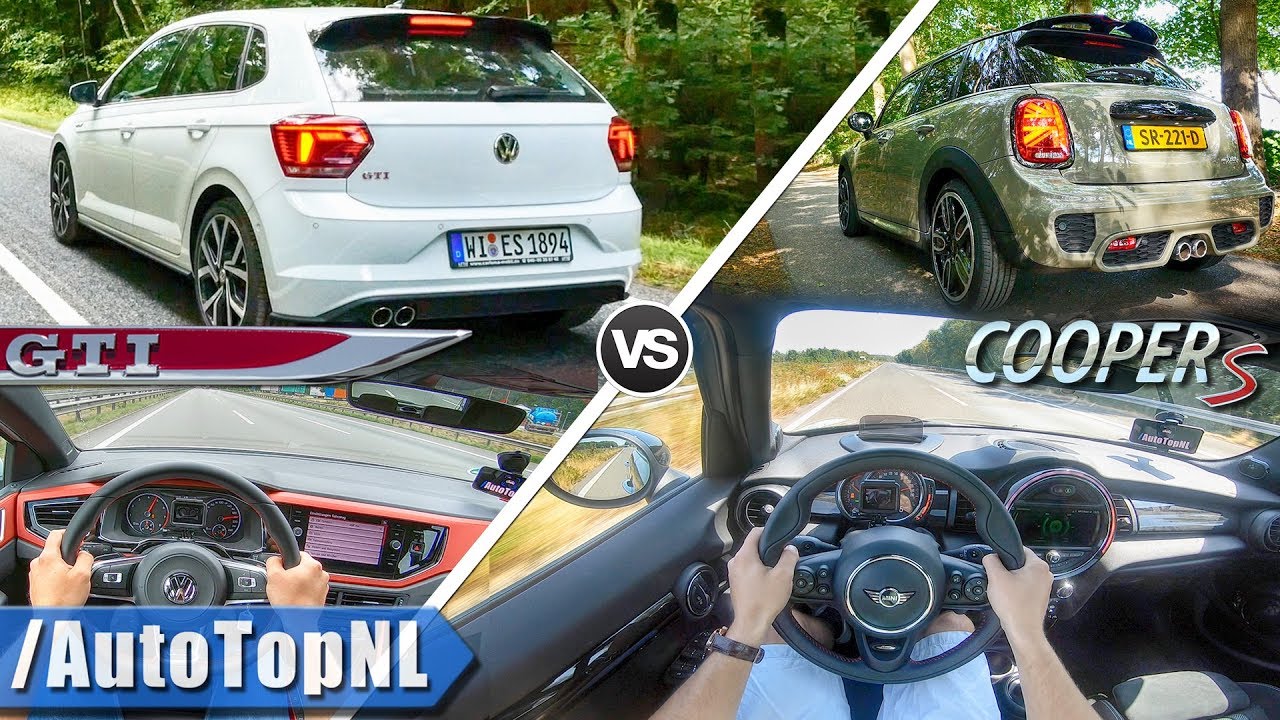 2019 VW Polo GTI vs. 2019 MINI Cooper S: Sound and Acceleration Check ...