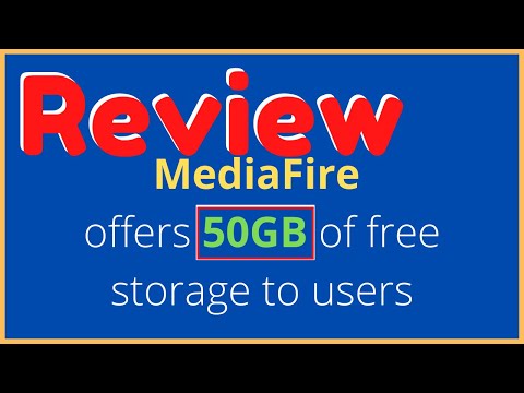 Review of Mediafire Cloud Storage | Free 50 GB Space 📂