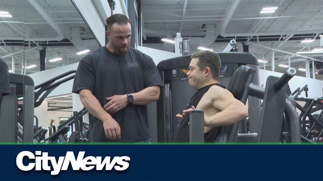 Canadian Bodybuilder with down syndrome inspiring people to follow their dreams