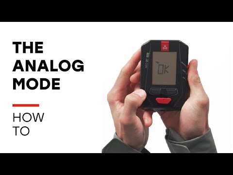 How do I switch my Neo Bt Pro to analog mode ?