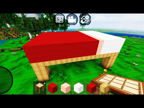 Mini Block Craft 3D Gameplay #10 (iOS & Android) | Super Big Bed π