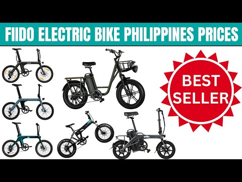 Fiido Electric Bike Philippines Price 2024 | T-1 Pro Cargo, D21 Folding, Fiido X, M1 Pro, D2S Sport